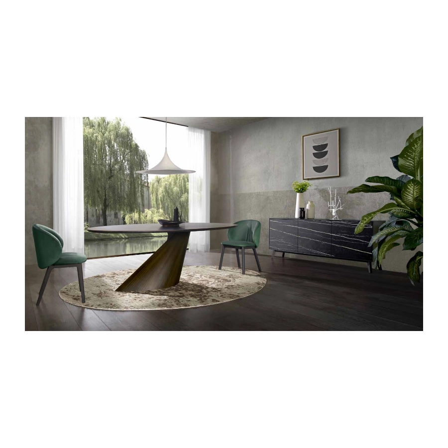Oslo Marble Dining Table – INHAUS