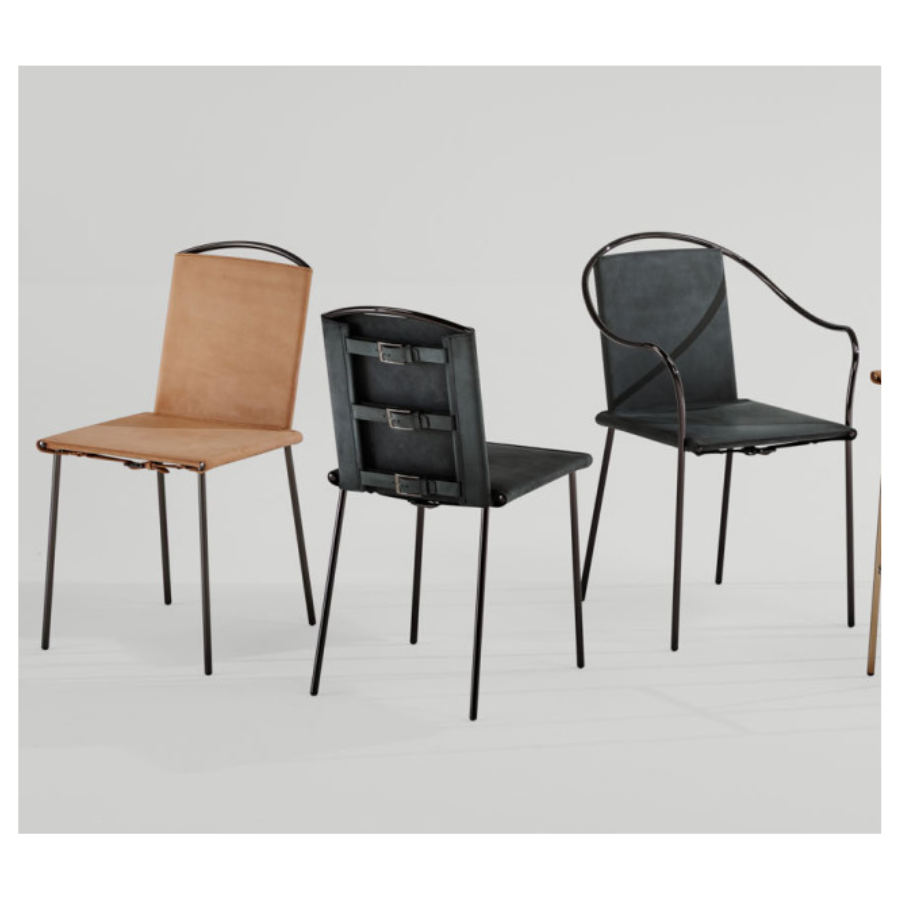 REM Leather Dining Chair – INHAUS